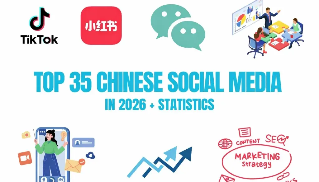 TOP 35 Chinese Social media Platforms in 2024 + Statistics!